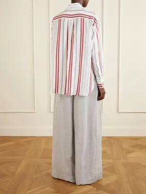 TWP Striped Silk Shirt