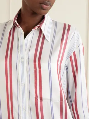 TWP Striped Silk Shirt