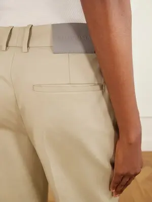 Balenciaga Cotton Gabardine Straight-leg Trousers