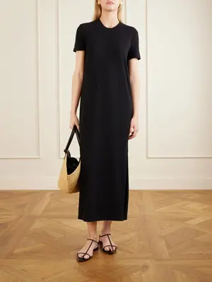 JAMES PERSE Cotton-blend Jersey T-shirt Maxi Dress