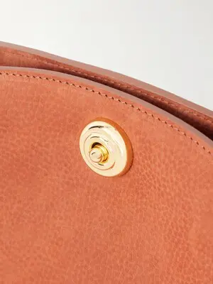 LIFFNER Pushlock Leather Clutch - Red