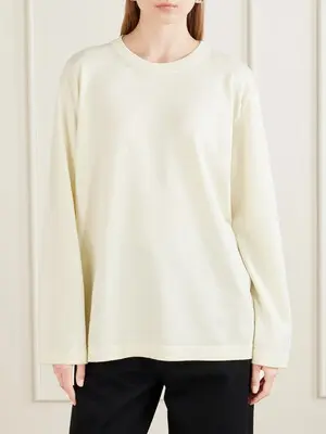 &daughter Daughter T-knit Cotton-jersey Sweater