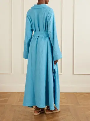 MARRAKSHI LIFE Belted Cotton Coverup