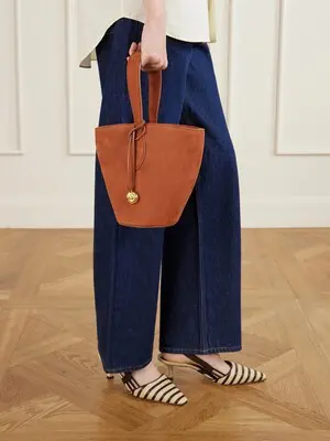 LIFFNER Single Handle Leather Tote