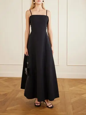 FFORME Neneh Cotton And Silk-blend Maxi Dress