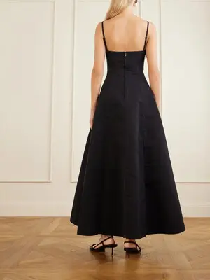 FFORME Neneh Cotton And Silk-blend Maxi Dress