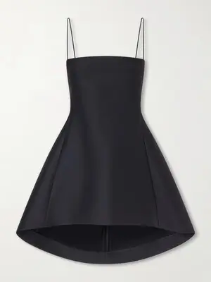 Balenciaga Wool And Silk-blend Mini Dress