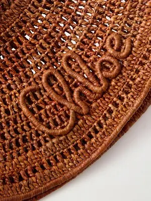 Chloé Raffia Sunhat - Brown