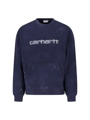 Carhartt Work In Progress Sweatshirt "s/s Painter" Blue