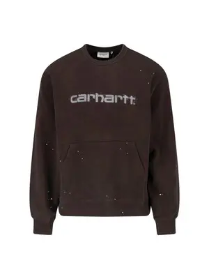 Carhartt Work In Progress Sweatshirt "s/s Painter - Brown