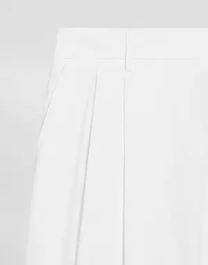 Dolce & Gabbana Amphora-line Linen Canvas Trousers