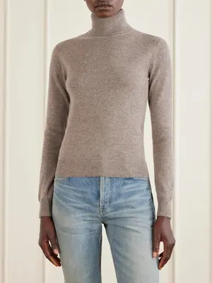Saint Laurent Cashmere Turtleneck Sweater