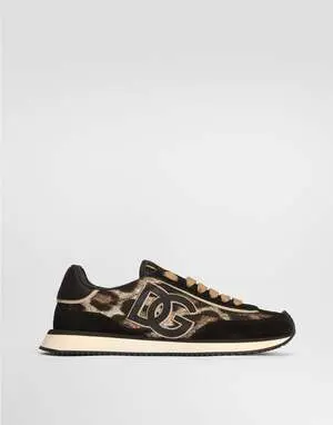 Dolce & Gabbana Leo- Fabric Sneakers - Print