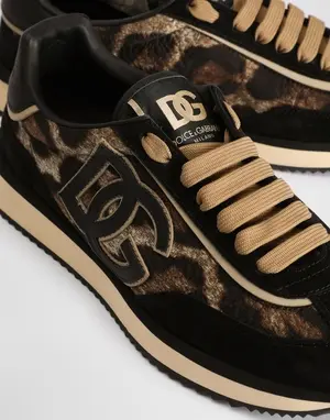 Dolce & Gabbana Leo- Fabric Sneakers