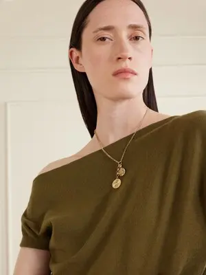 FOUNDRAE Karma + Infinite Gratitude Diamond Necklace