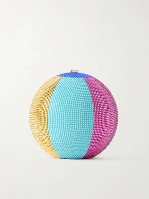 Judith Leiber Sphere Crystal-embellished Clutch - Multi