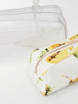 Alaïa Le Teckel Printed Pvc Shoulder Bag - White