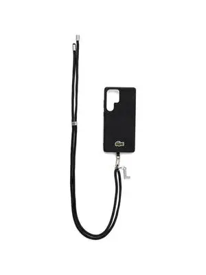 Lacoste Logo-appliqué Samsung Galaxy S25 Ultra Phone Case - Black