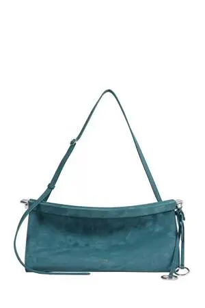 Alaïa Le Click East West Shoulder Bag - Green