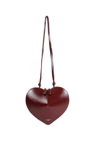 Alaïa Le Coeur Bag In Calfskin - Red