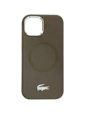 Lacoste Logo-plaque Iphone 15 Case - Green