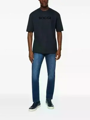 Boggi Milano Logo-print Cotton T-shirt