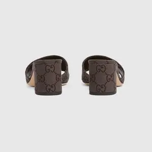 Gucci Slide Sandal With Horsebit Detail
