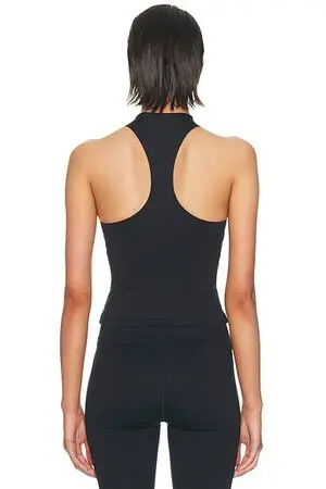 NIKESKIMS Matte Mock Neck Racer Tank Top