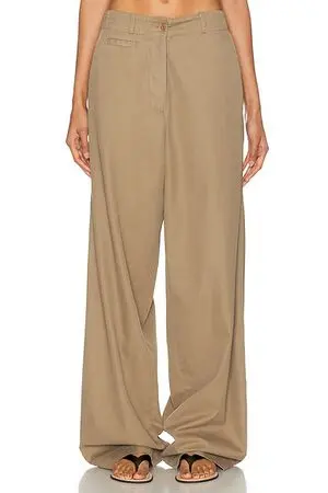 THE ROW Wide-leg Tailored Trousers