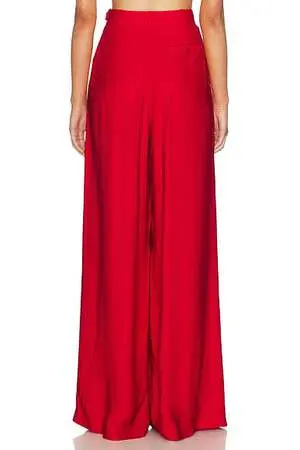 Ralph Lauren Vannesa Pleated Full Length Pant