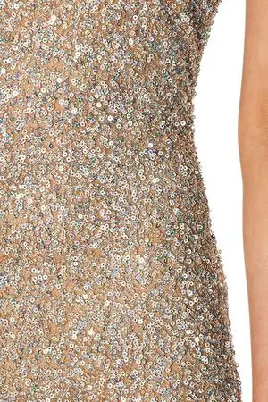 THE SEI Sequin Embellished Tank Gown