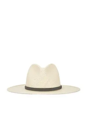 Janessa Leoné Simone Fedora Hat - Natural