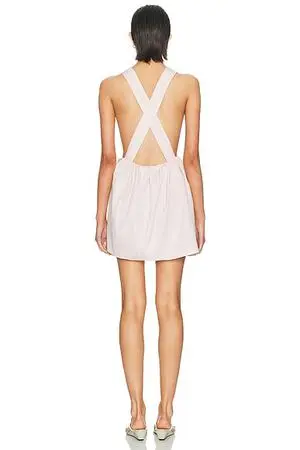 Miu Miu Popeline Pinafore Dress