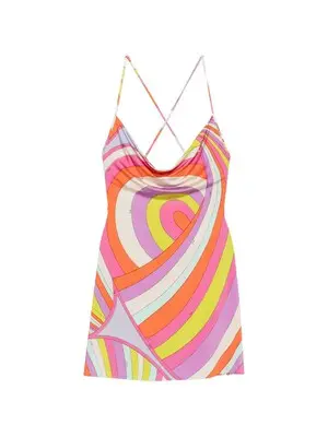 Emilio Pucci Printed Mini Dress - Multi