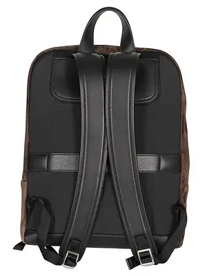 Brioni Via Veneto Suede Leather Backpack