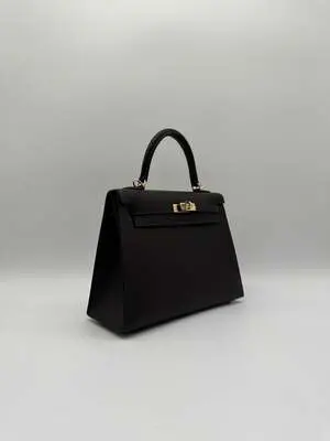 Hermès Kelly Bag In Epsom Leather With Permabrass Hardware