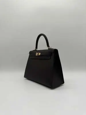 Hermès Kelly Bag In Epsom Leather With Permabrass Hardware