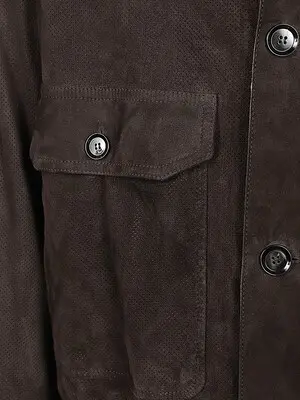 Brioni Suede Leather Jacket
