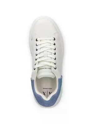Armani Exchange Logo-print Platform Sneakers