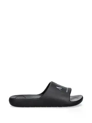 Armani Exchange Logo Print Slides