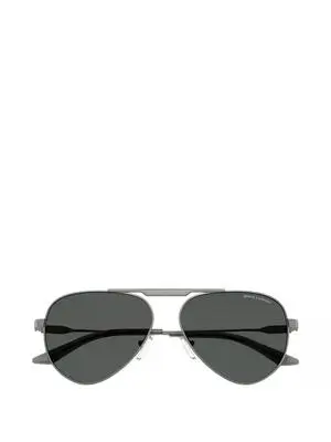 Armani Exchange Double Bridge Pilot Sunglasses