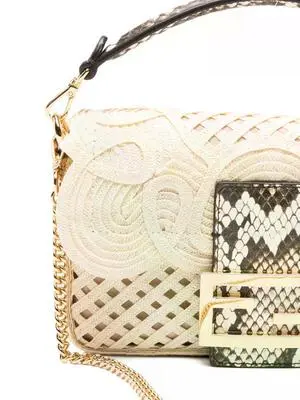 Fendi Mini Baguette Shoulder Bag