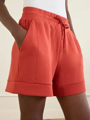 Varley Atrium Jersey Shorts - Red