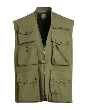 Needles Military Cotton Nylon Vest - Green