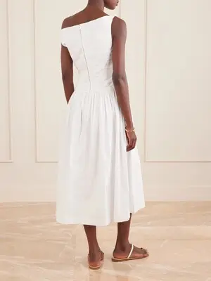 Cara Cara Zora Cotton-poplin Midi Dress