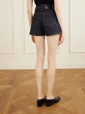 Khaite Danya Straight-leg Denim Shorts