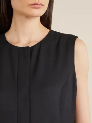 Veronica De Piante Hana Silk Maxi Dress With Slit