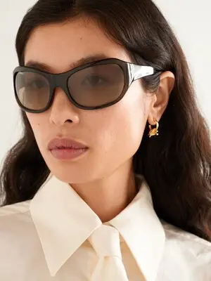 THISTLES The Atlas D-frame Tortoiseshell Acetate Sunglasses