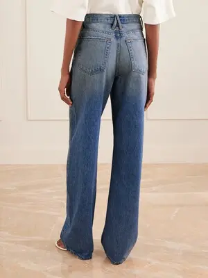 SLVRLAKE Kendra High-rise Straight-leg Jeans