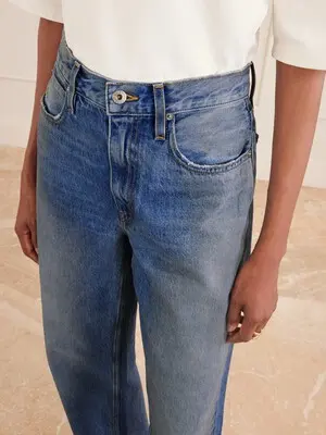 SLVRLAKE Kendra High-rise Straight-leg Jeans